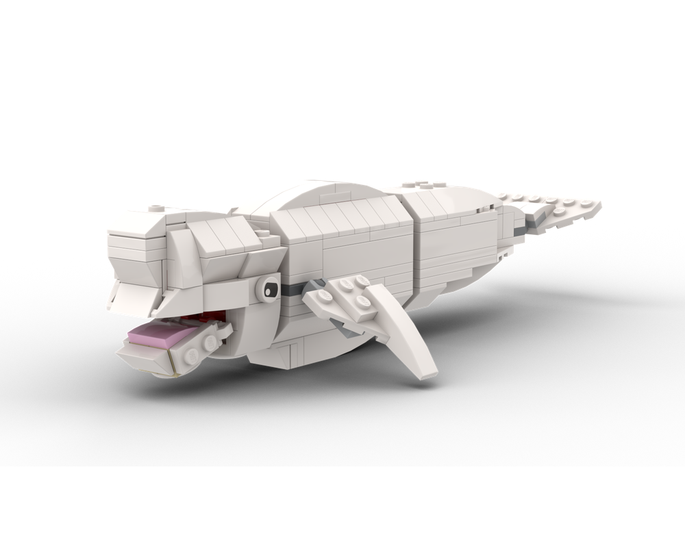 LEGO MOC Beluga Whale (White) by bricksmartworkshop | Rebrickable ...