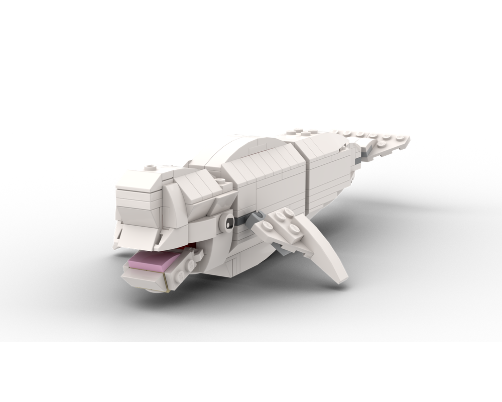 LEGO MOC Beluga Whale (White) by bricksmartworkshop | Rebrickable ...