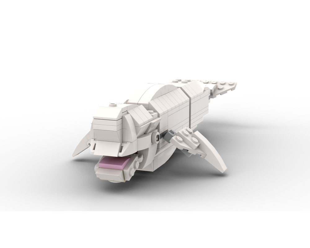 LEGO MOC Beluga Whale (White) by bricksmartworkshop | Rebrickable ...