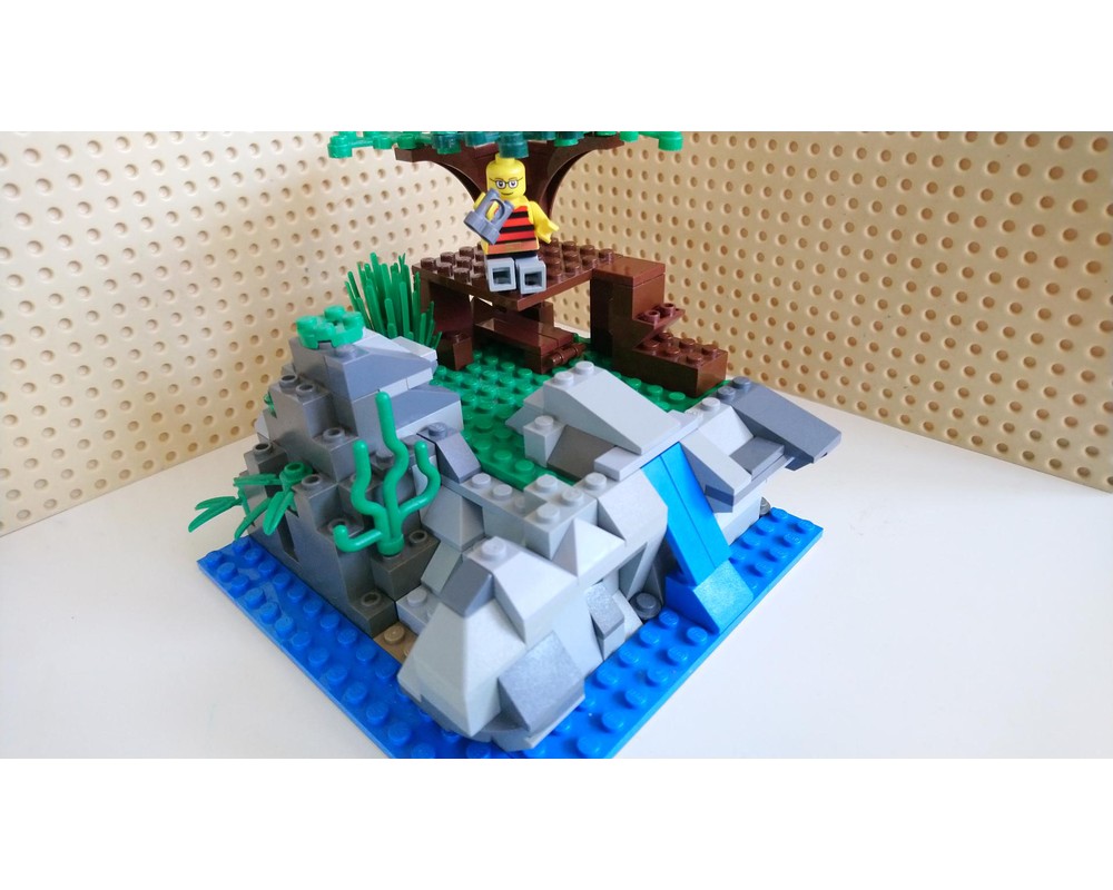 LEGO MOC Rock_Isle_Part_1 by Amorphbrick | Rebrickable - Build with LEGO
