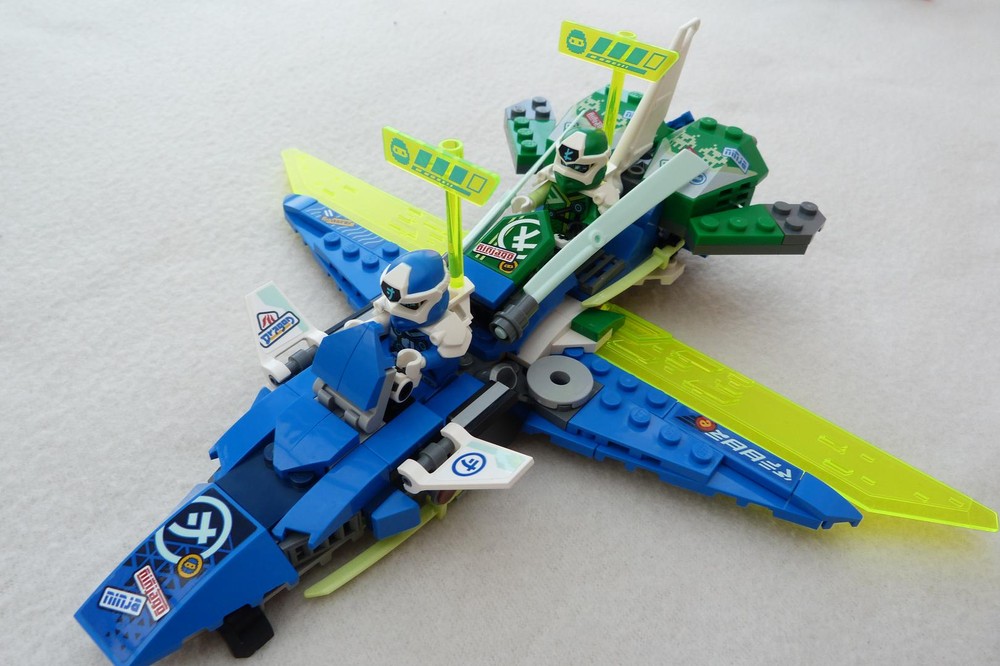 LEGO MOC 71709 Jay and Lloyd's Velocity Fighter Plane by ...