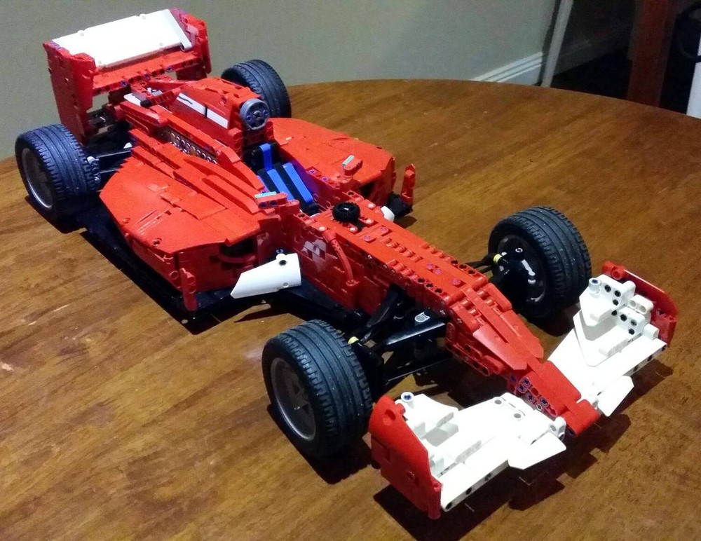 LEGO MOC F1 Racing Car by GrizzlyBearAdams | Rebrickable - Build with LEGO