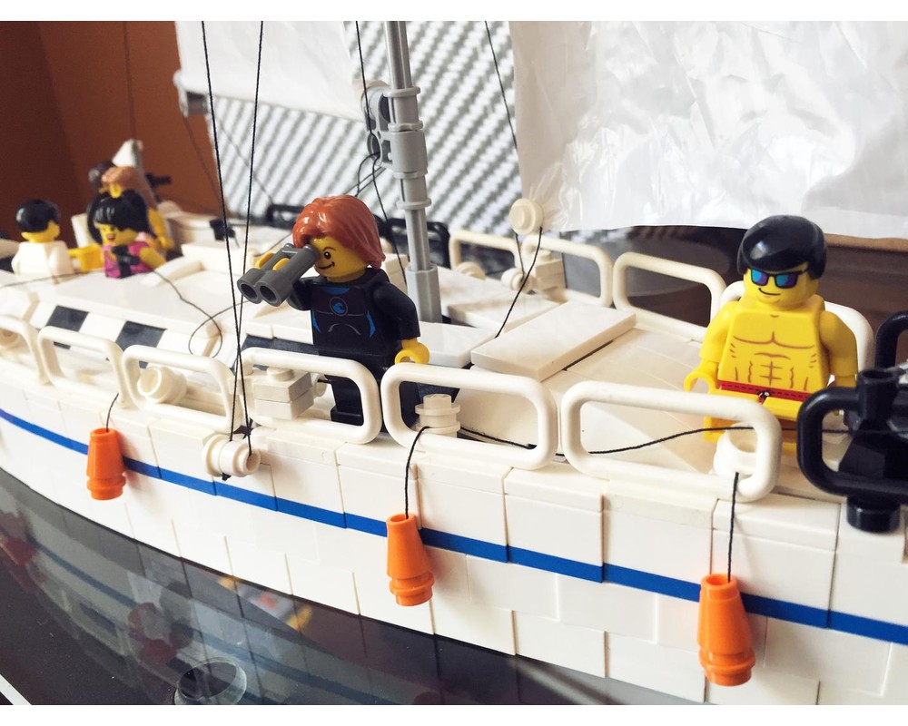 LEGO MOC Lego Sailboat by motomatt | Rebrickable - Build with LEGO