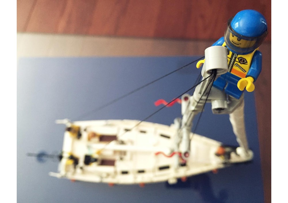 LEGO MOC-5186 Lego Sailboat by motomatt | Rebrickable - Build with LEGO