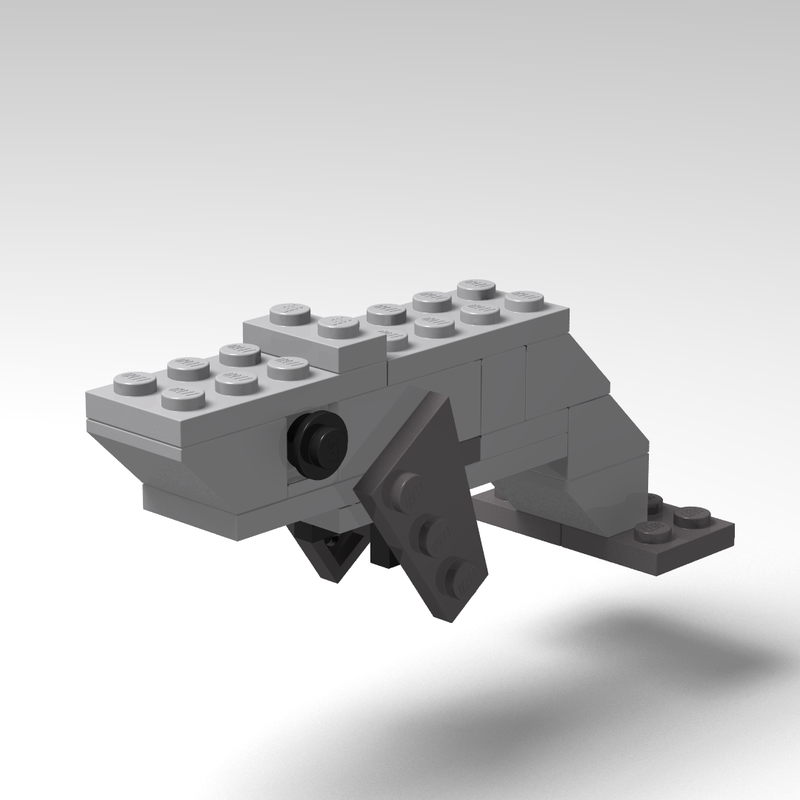 Lego Moc Mini Whale By Legobuilder98 Rebrickable Build With Lego