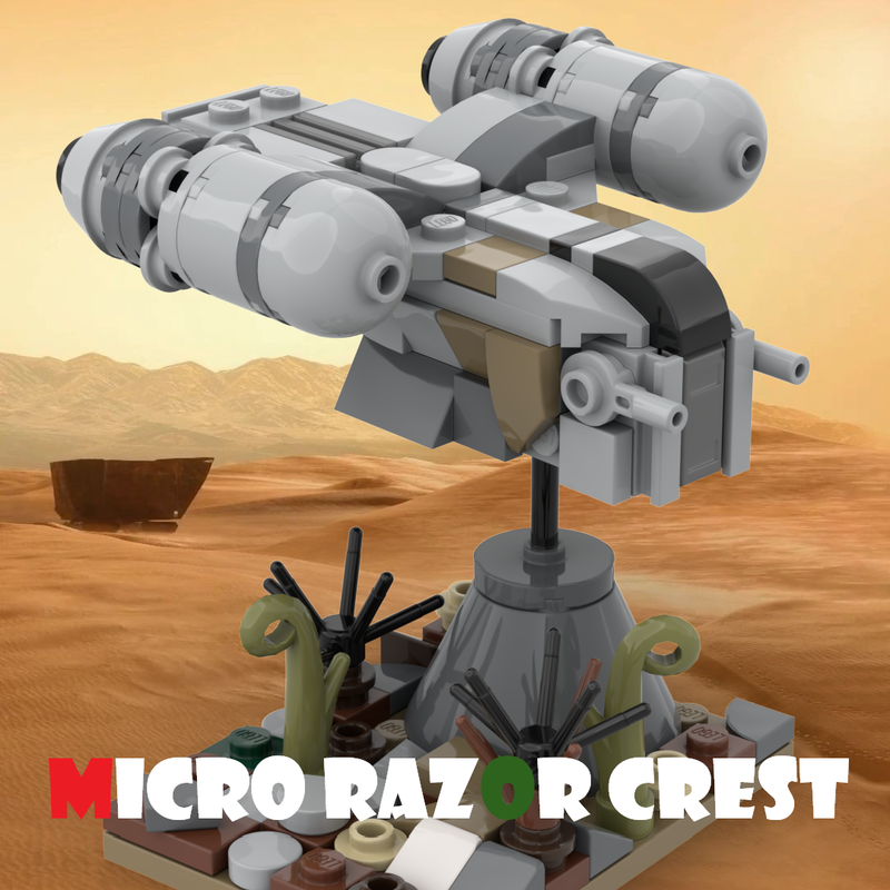 LEGO MOC Razor Crest by loreart | Rebrickable - Build with LEGO