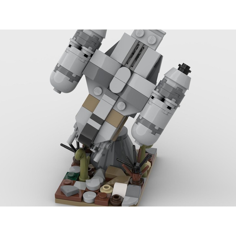 LEGO MOC Razor Crest by loreart | Rebrickable - Build with LEGO