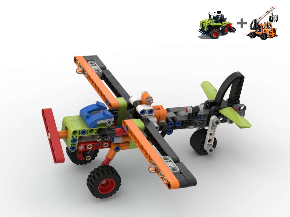 LEGO MOC CX Fighter Plane by TheLuckyOne | Rebrickable - Build with LEGO