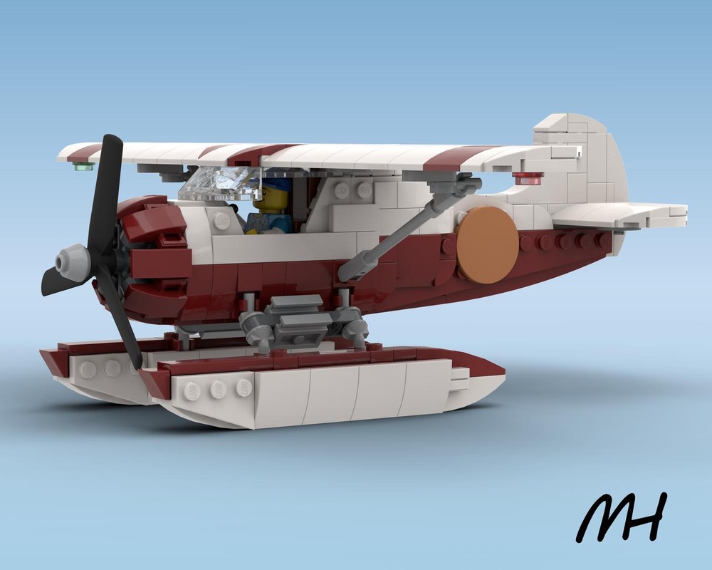 LEGO MOC Seaplane by model hangar | Rebrickable - Build with LEGO
