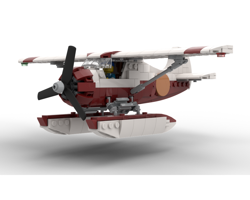 LEGO MOC Seaplane by model hangar | Rebrickable - Build with LEGO
