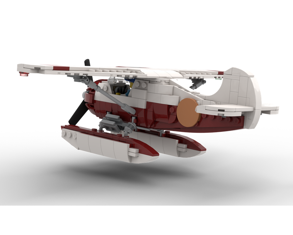 LEGO MOC Seaplane by model hangar | Rebrickable - Build with LEGO