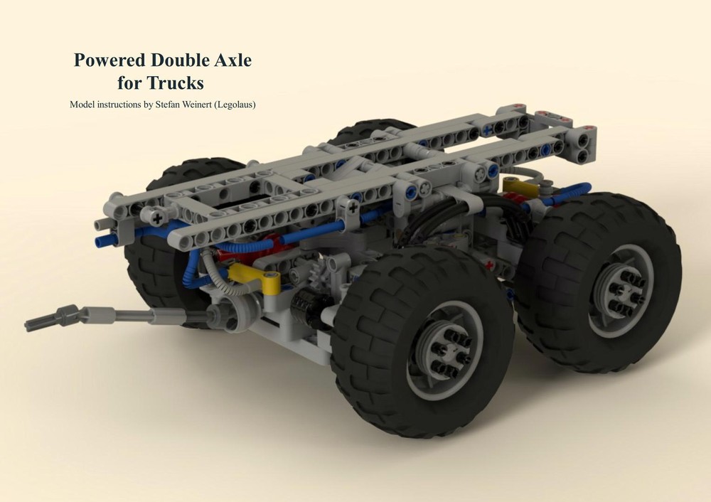 LEGO MOC Powered Double Axis for Trucks by legolaus | Rebrickable ...