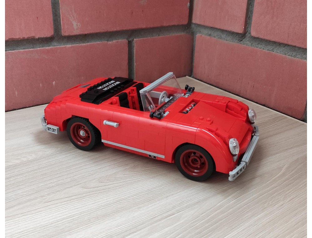 LEGO MOC 10258 Porsche 356 Convertible by Kirvet | Rebrickable - Build ...