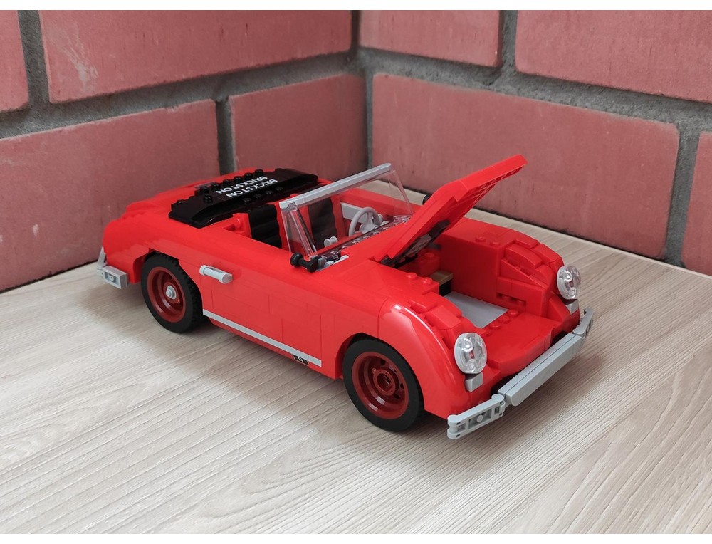 LEGO MOC 10258 Porsche 356 Convertible by Kirvet | Rebrickable - Build ...