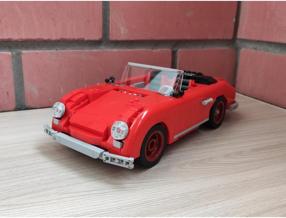 LEGO MOC 10258 Porsche 356 Convertible by Kirvet | Rebrickable - Build ...