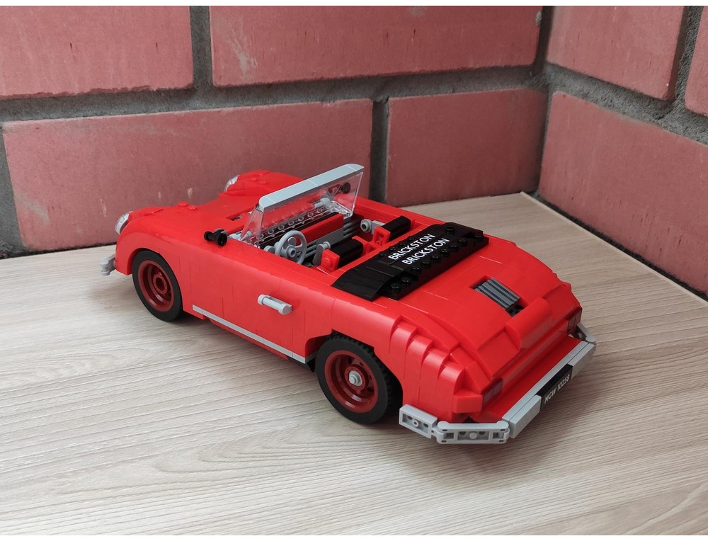 LEGO MOC 10258 Porsche 356 Convertible by Kirvet | Rebrickable - Build ...