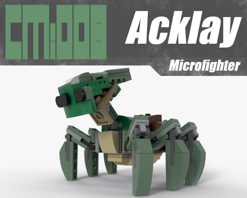 LEGO MOC Acklay Microfighter by Liio | Rebrickable - Build with LEGO