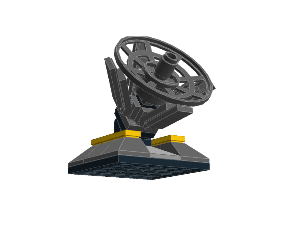 Lego Moc Satellite Dish By Legolover1738 Rebrickable Build With Lego