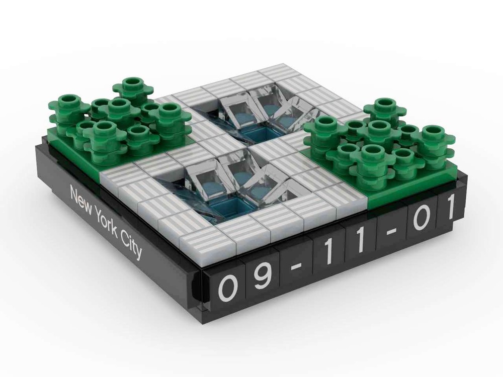 LEGO MOC Sep 11 Memorial by Kurt Lammi | Rebrickable - Build with LEGO