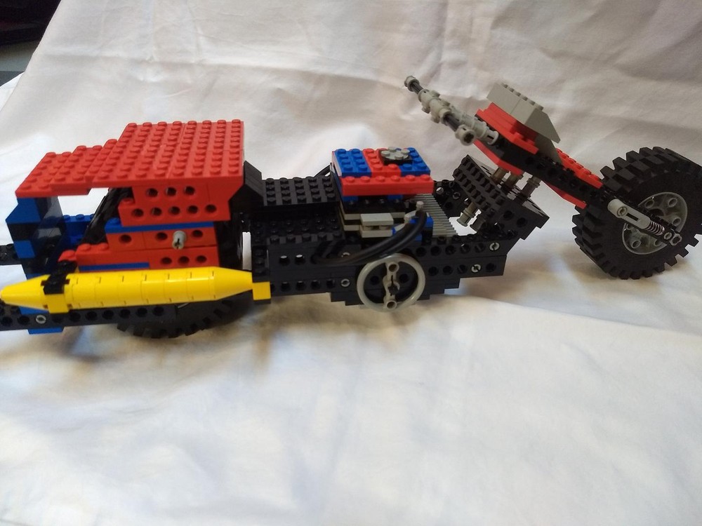 LEGO MOC Drag Racer Motorcycle - Alternative build 8860 Car Chassis by ...