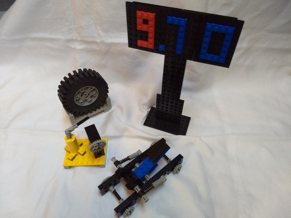 LEGO MOC Drag Racer Motorcycle - Alternative build 8860 Car Chassis by ...