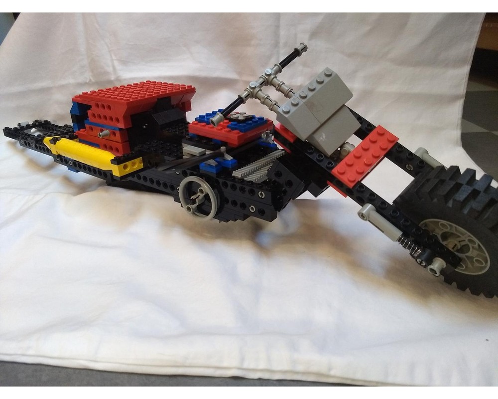 LEGO MOC Drag Racer Motorcycle - Alternative build 8860 Car Chassis by ...