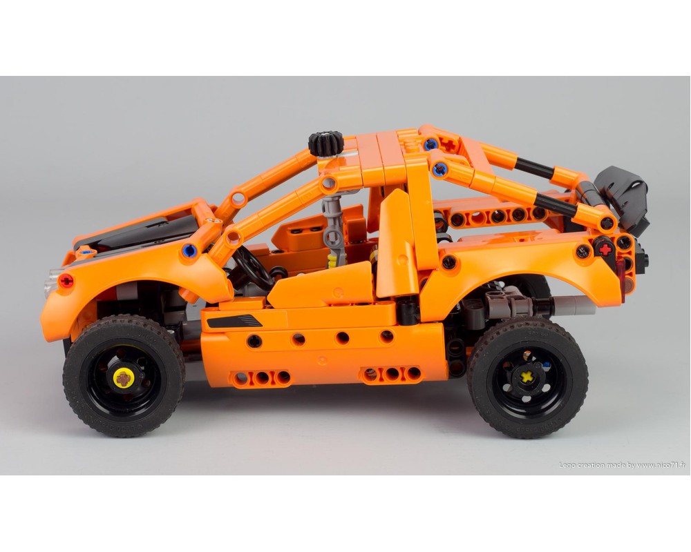 LEGO MOC 42093 Model C - Sand Buggy by Nico71 | Rebrickable - Build ...