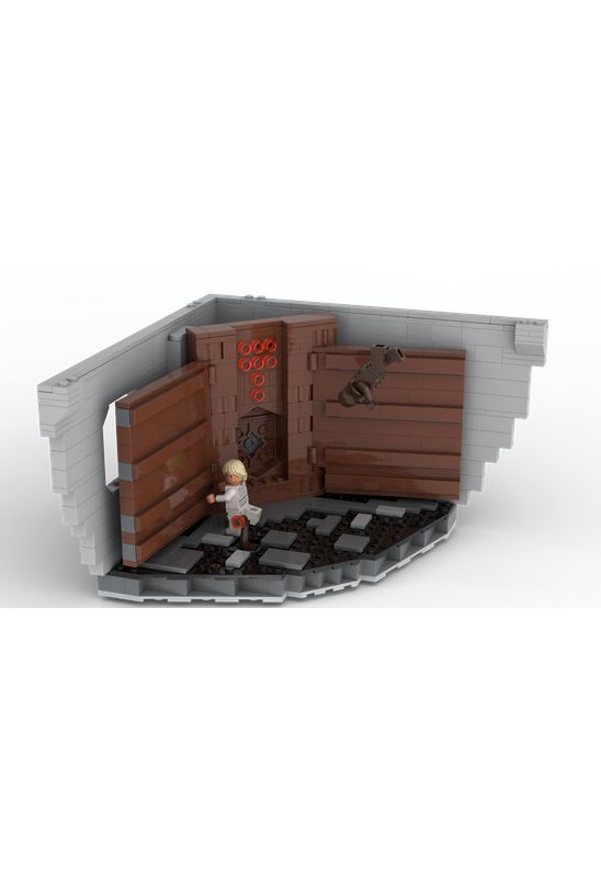 LEGO MOC Modular Death Star Volume #4: Trapped in trash compactor ...