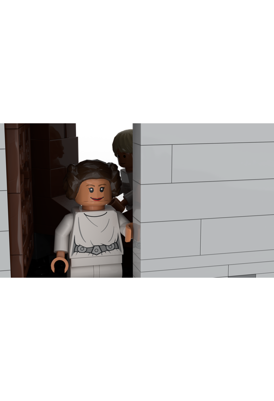 LEGO MOC Modular Death Star Volume #4: Trapped in trash compactor ...