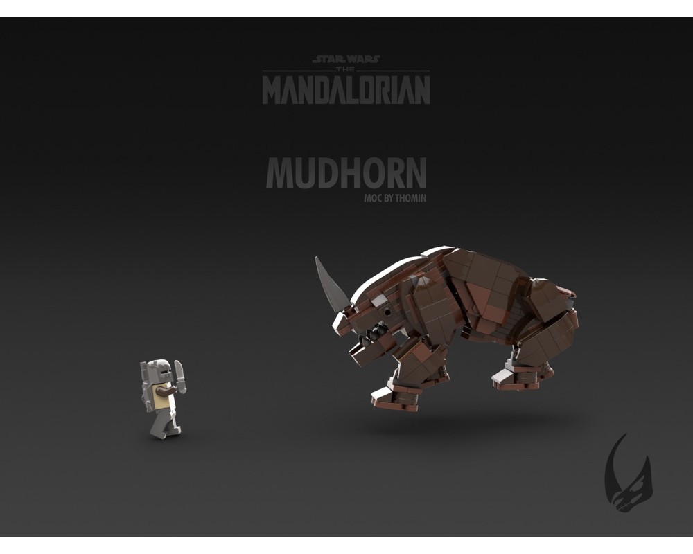 LEGO MOC Mudhorn (from The Mandalorian) by thomin | Rebrickable - Build ...