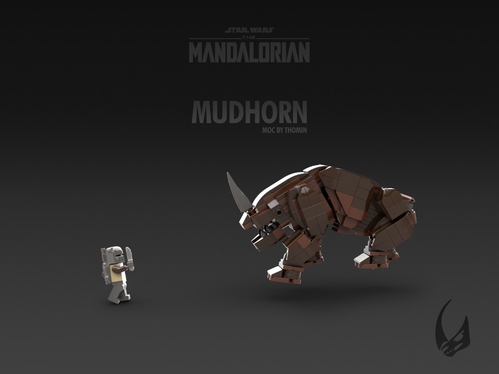 LEGO MOC Mudhorn (from The Mandalorian) by thomin | Rebrickable - Build ...