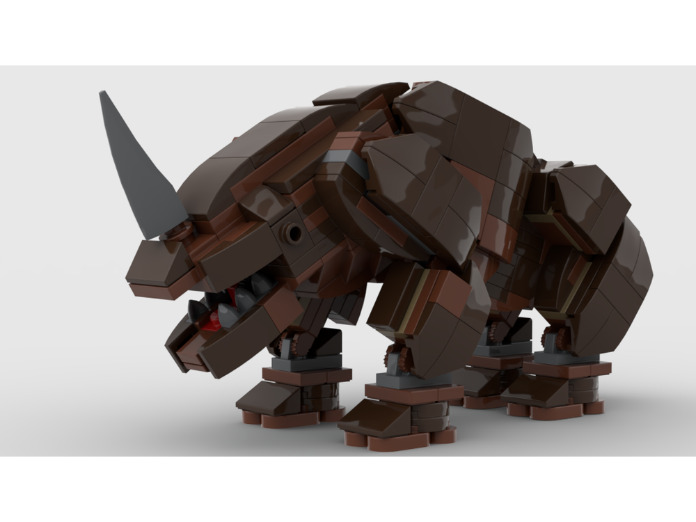 LEGO MOC Mudhorn (from The Mandalorian) by thomin | Rebrickable - Build ...
