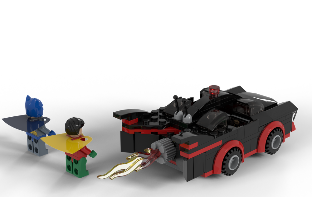 LEGO MOC Batmobile Classic 1966 (Batman TV Show) - San Diego Comic-Con ...
