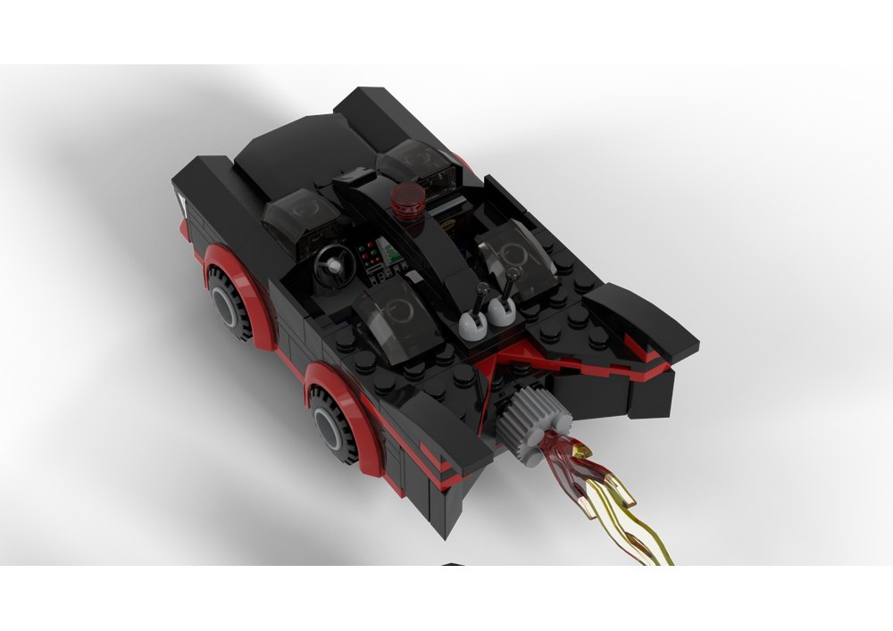 LEGO MOC Batmobile Classic 1966 (Batman TV Show) - San Diego Comic-Con ...