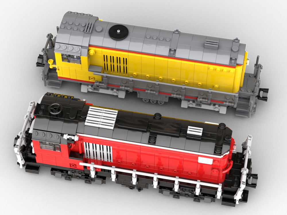 LEGO MOC 1:48 Alco HH1000 (Power Functions / Powered Up) by ...