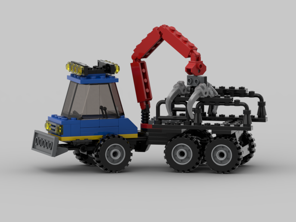 LEGO MOC Rottne Forwarder by dselling | Rebrickable - Build with LEGO