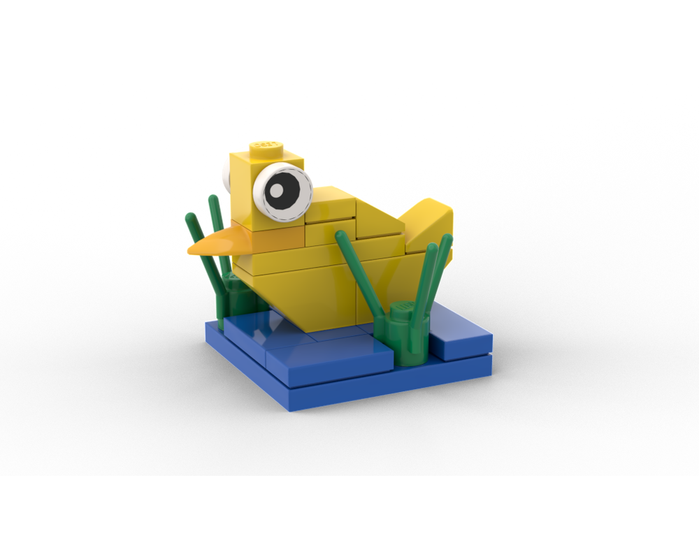 LEGO MOC Duck by 2in1 | Rebrickable - Build with LEGO