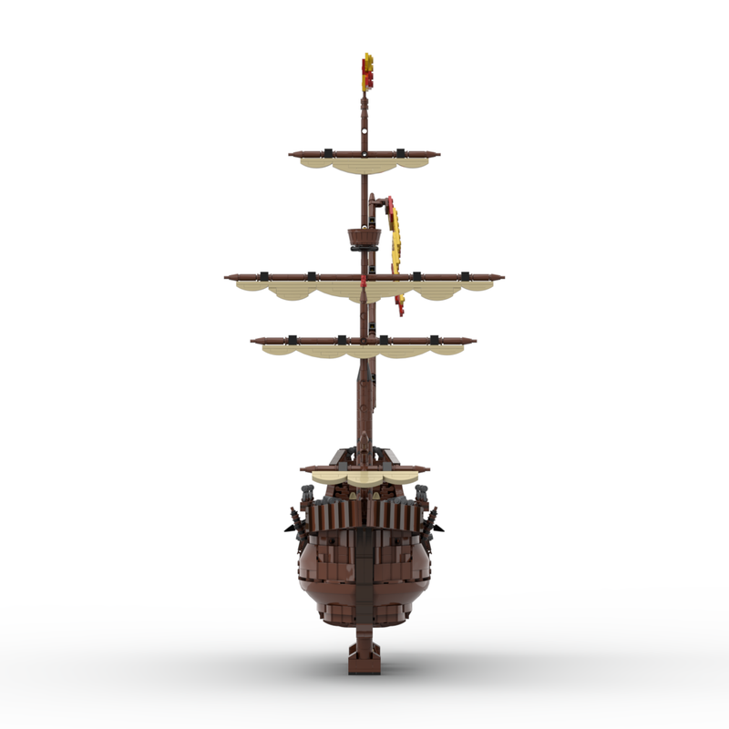 LEGO MOC La Santa Maria / Medieval Carrack 1:52 scale by Vatush ...