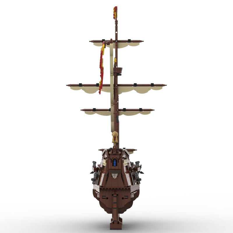 LEGO MOC La Santa Maria / Medieval Carrack 1:52 scale by Vatush ...