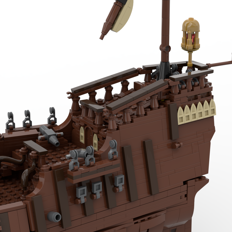 LEGO MOC La Santa Maria / Medieval Carrack 1:52 scale by Vatush ...