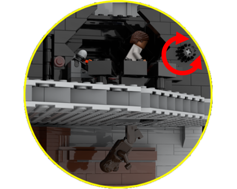 LEGO MOC Modular Death Star Volume #5: Escape from prisoner cell 2187 ...