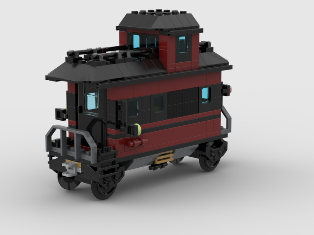 LEGO MOC Hidden Side Ghost Train Express 6x16 Caboose by gijoseph25b ...