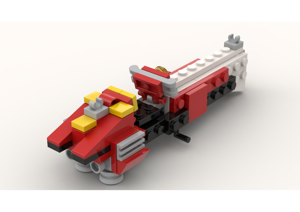 LEGO MOC CK-9 Speeder Bike by FlowTnT | Rebrickable - Build with LEGO