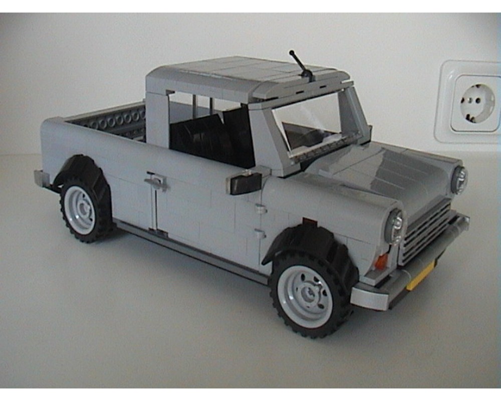 LEGO MOC Mini Cooper Pick-Up by Lucky-Ramses | Rebrickable - Build with ...