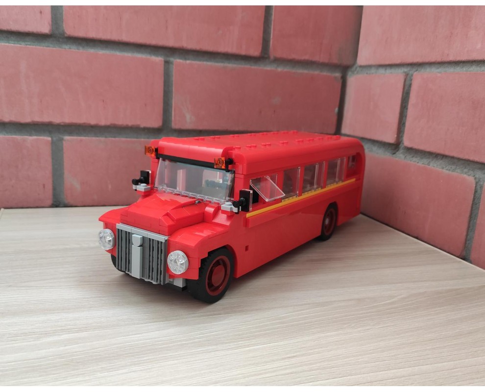 LEGO MOC 10258 Classic Bus by Kirvet | Rebrickable - Build with LEGO
