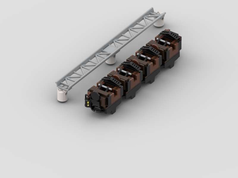 LEGO MOC Seven Dwarfs Mine Train by darcskeleton | Rebrickable - Build ...