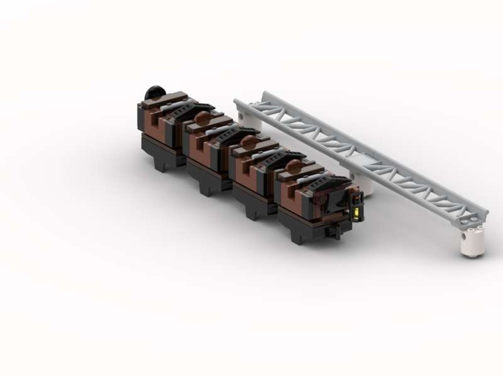 LEGO MOC Seven Dwarfs Mine Train by darcskeleton | Rebrickable - Build ...