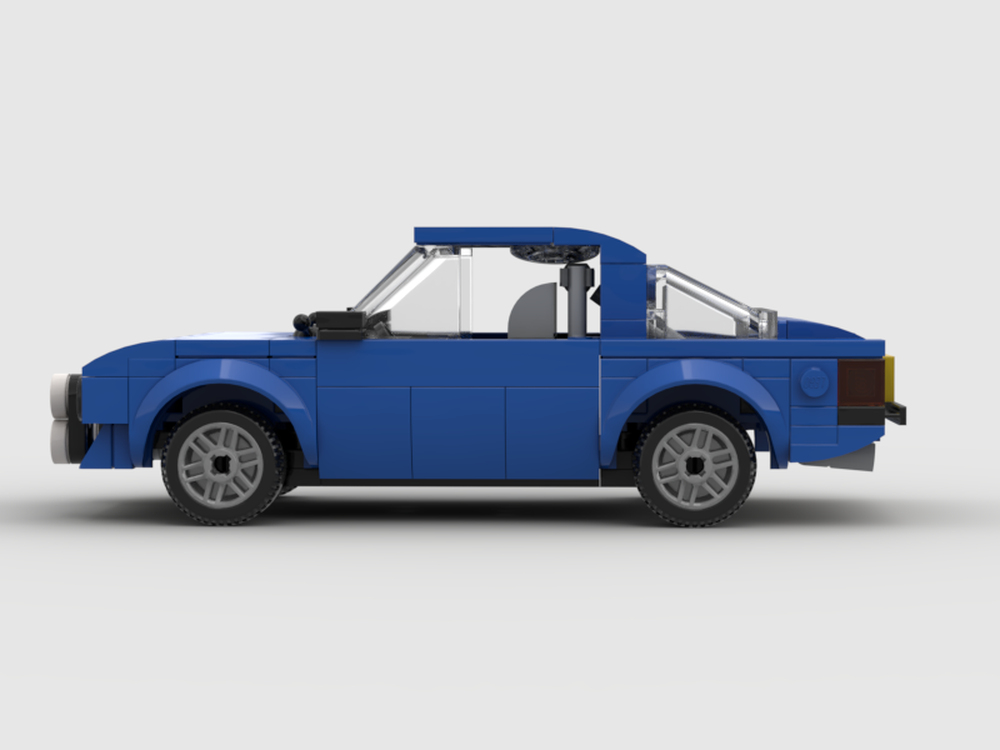 LEGO MOC Ford Escort Mk2 RS Rally Car by Lemur51 | Rebrickable - Build ...
