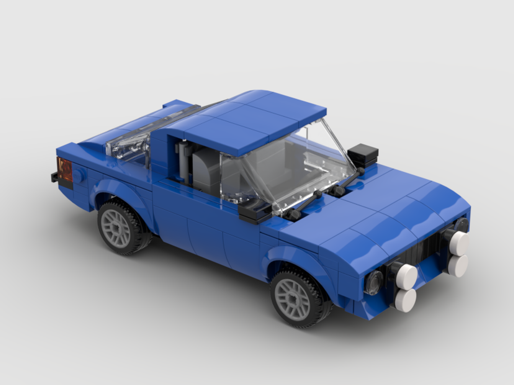 LEGO MOC Ford Escort Mk2 RS Rally Car by Lemur51 | Rebrickable - Build ...