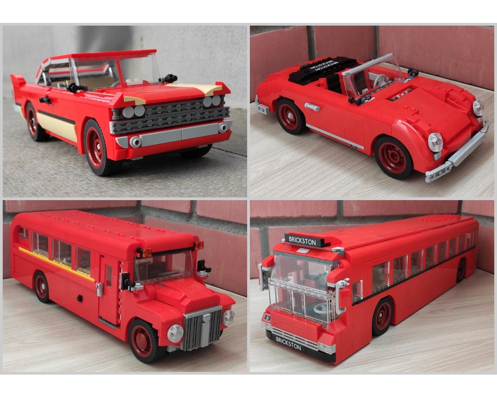 LEGO MOC 10258 4 in 1 Set by Kirvet | Rebrickable - Build with LEGO